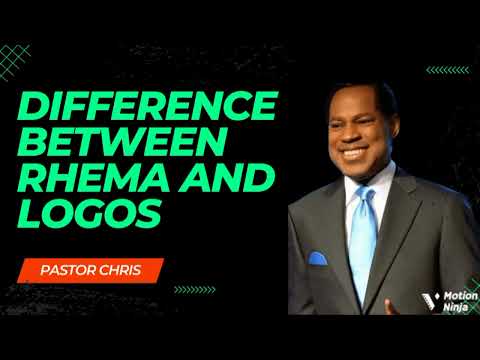 Difference between RHEMA AND LOGOS || Pastor Chris Oyakhilome