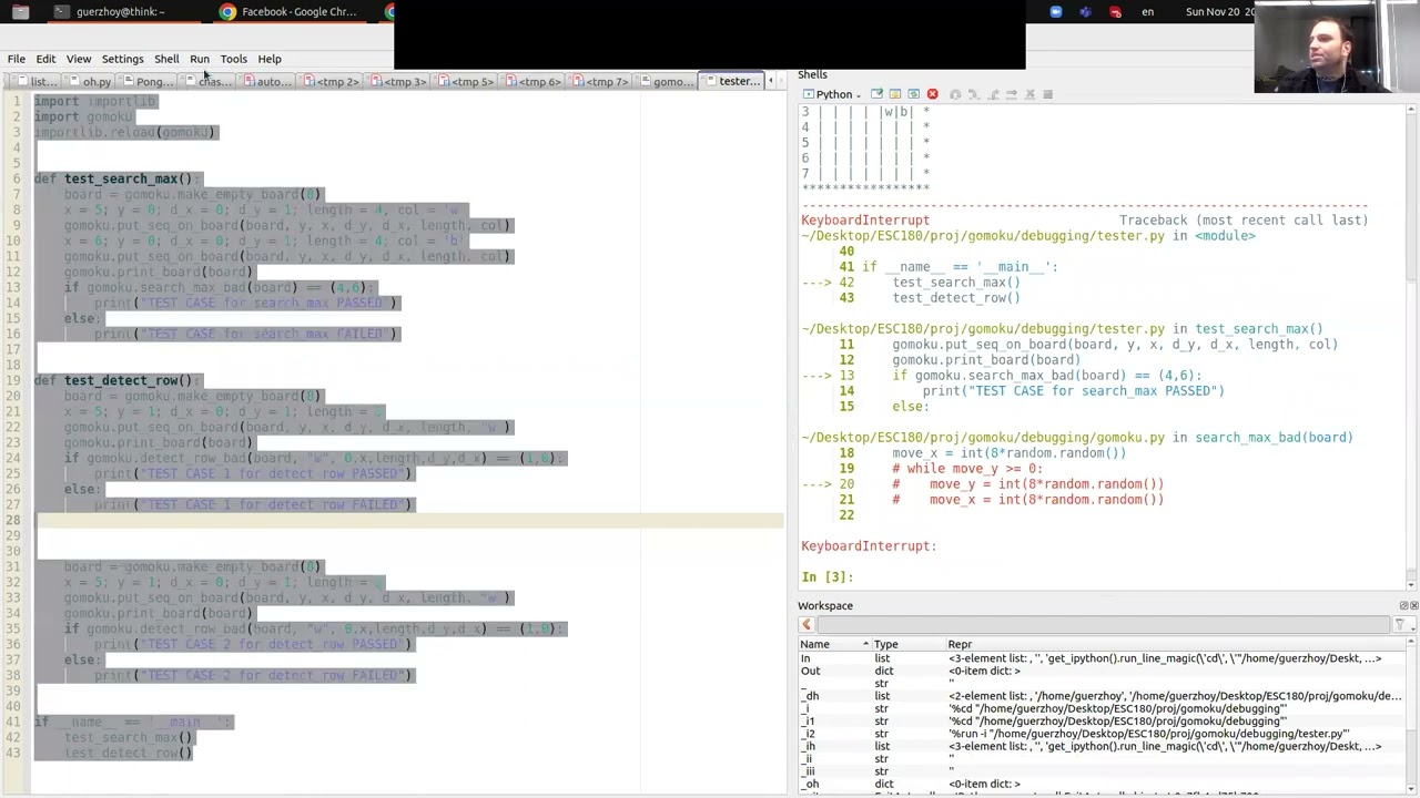 ESC180 Efficient debugging with Pyzo