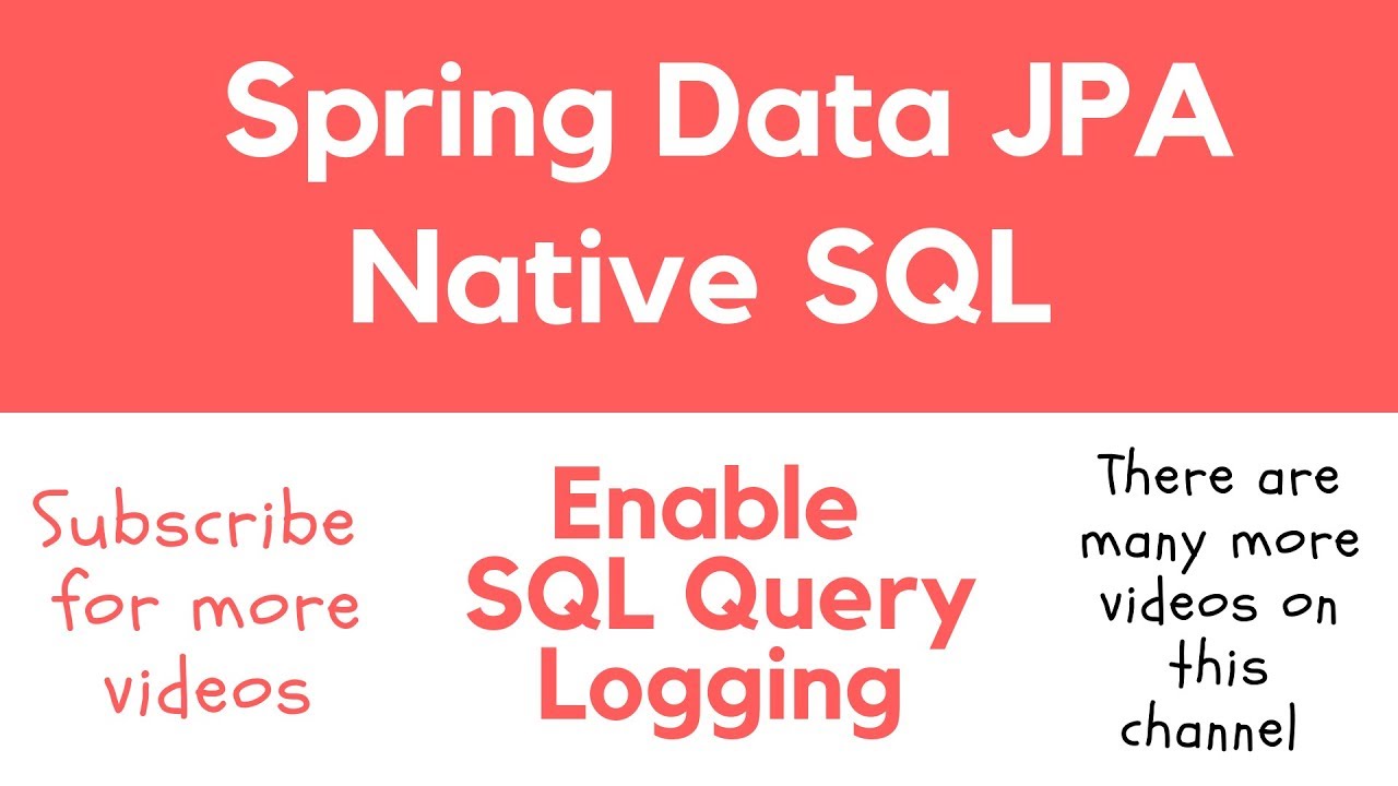 Enable Hibernate SQL Query Logging