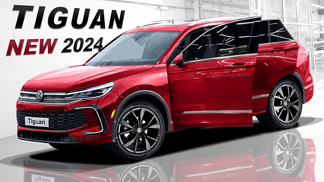 2024 VW Tiguan Mk3 Digitally Announced With Rich Color Palette, Inside ...