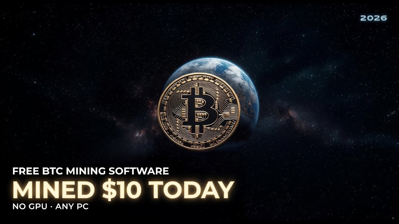 Discovered Free BTC Mining Software — No GPU Needed, Works in 2026!