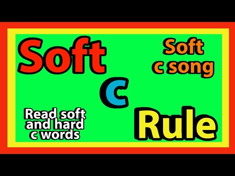 All About Soft C | When Does C Sound Like An S | The Soft C Song | Read Soft C Words