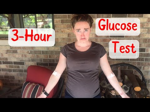 Pregnancy 3-Hour Glucose Test and RESULTS