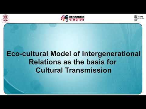 M-04. Cultural transmission and intergenerational relations