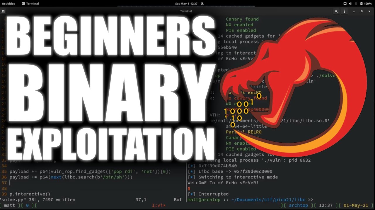 Binary Exploitation Deep Dive: Return to LIBC (with Matt)