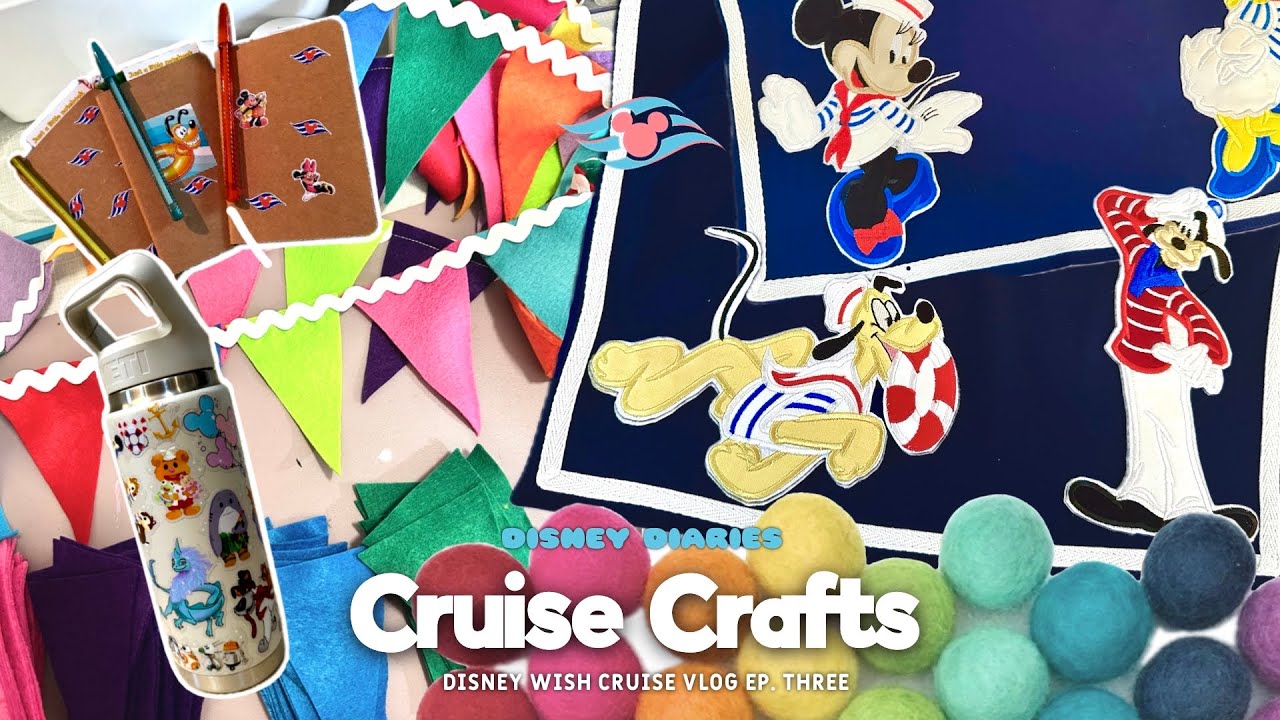 Disney Cruise Crafts for the Wish | DIY Pixie Dust , Door Decor, Accessories, & More | Ep 3 | DCL