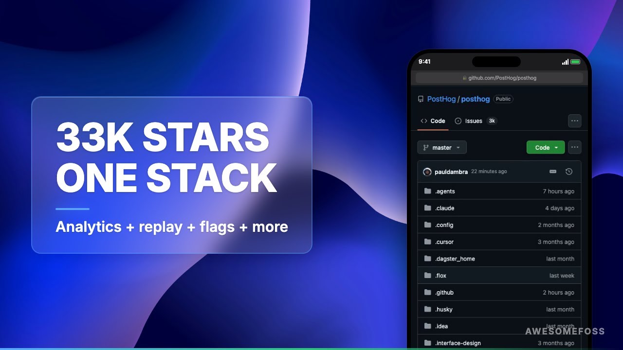 PostHog: The Open-Source All-in-One Developer Platform With 33K Stars