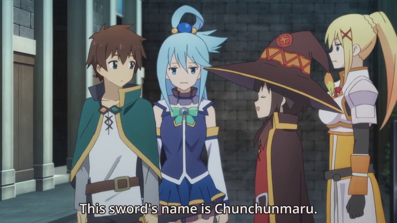 Konosuba Chunchunmaru | Funny Anime Moment