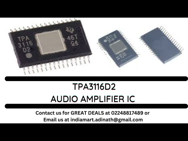 AMPLIFIER IC - IL34119N Low Power Audio Amplifier IC Importer from Mumbai