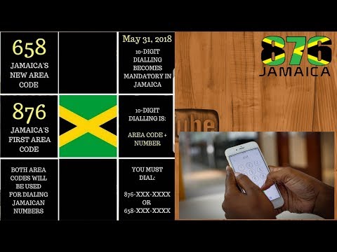 NEW AREA CODE FOR JAMAICA WHAT YOU NEED TO KNOW   #JVLOGS
