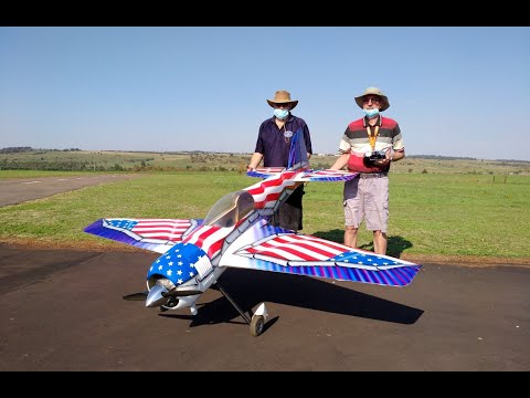 YAK-55 SP Maiden Flight by Harry Wilesmith at Irene Radio Flyers (1080HD)