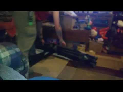 Coleman queen-size cot style air mattress 101