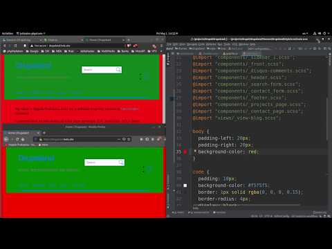 Frontend development: Sass and browser sync setup without Node.js and BrowserSync