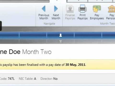 BrightPay Payroll Software UK: Reopening Payslips