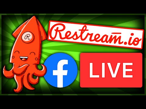 Restream.io Facebook Live: Setting Up Your First Live Stream | #Shorts