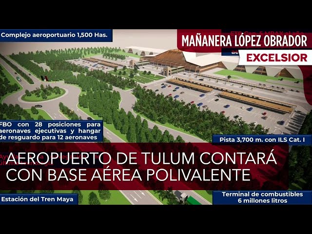 Aeropuerto de Tulum contará con base aérea militar