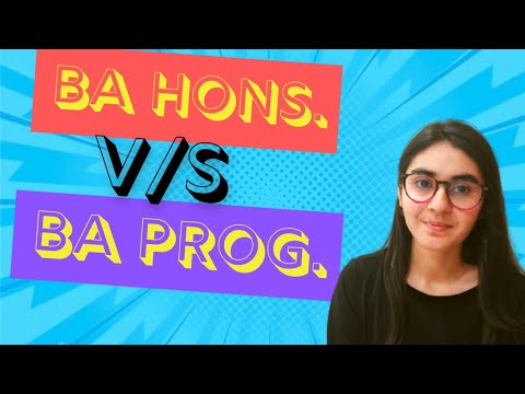 BA Hons V/S BA Program | Which Course Should You Choose | Inside DU