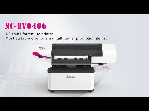 A2 Size Digital UV Flatbed Printer Machine Nuocai#uv printer#uv printing machine#a2 uv printer