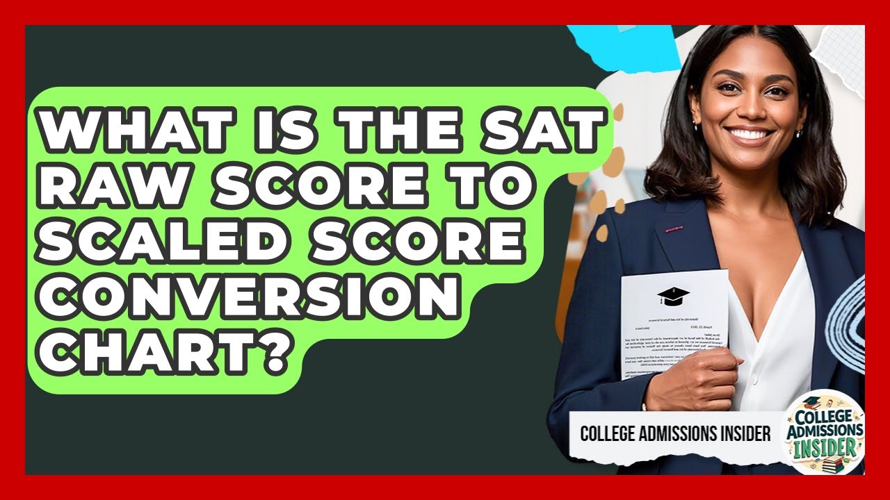 What Is The SAT Raw Score To Scaled Score Conversion Chart? - College Admissions Insider