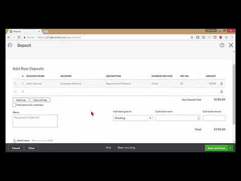 QuickBooks Tips & Tricks RECORDING EMPLOYEE ADVANCES
