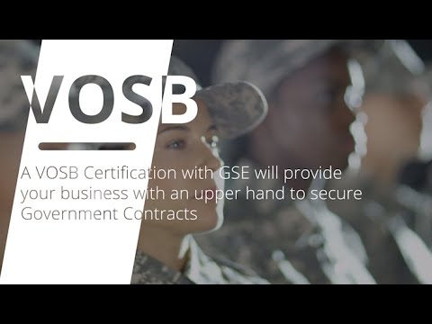 VOSB Certification with GSE to secure Government Contracts