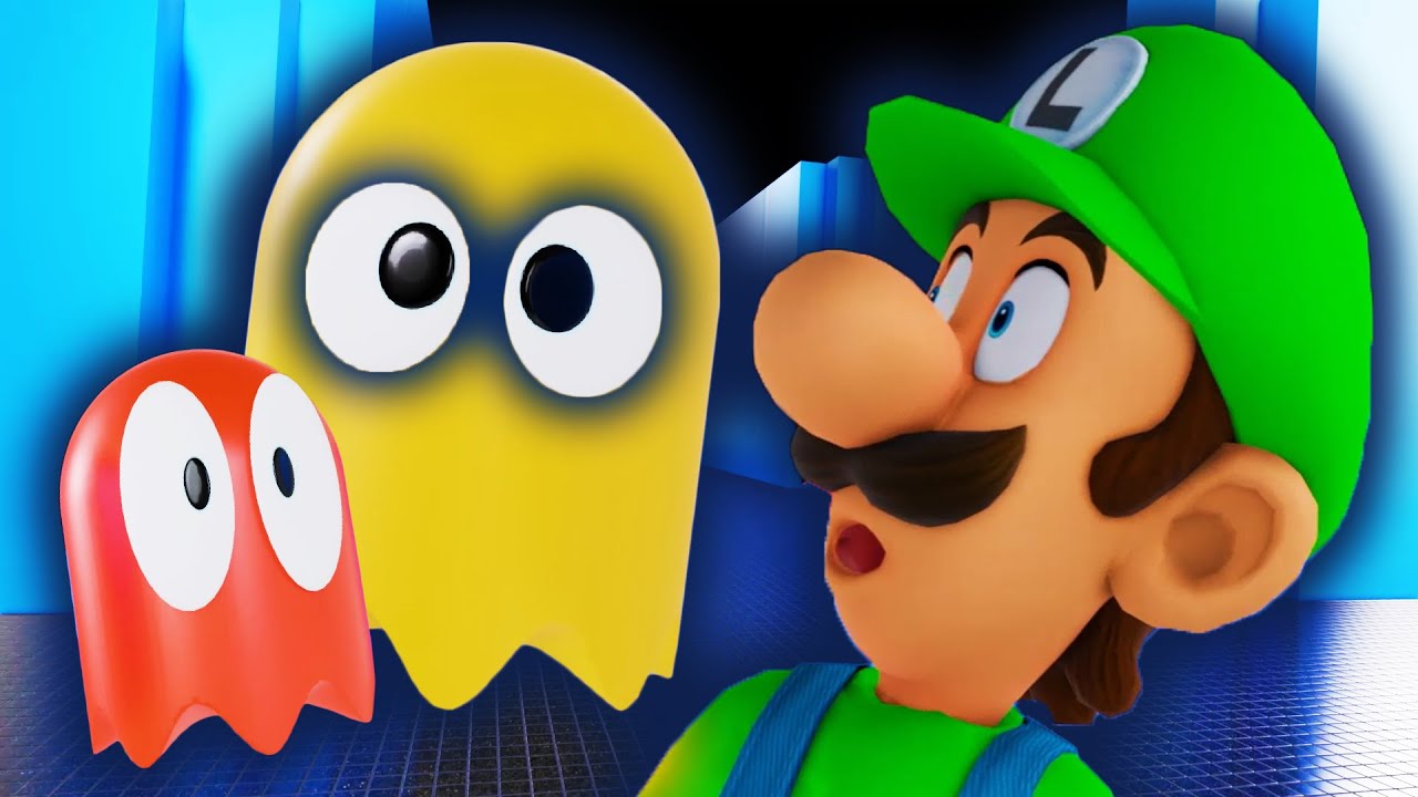 Pacman vs Luigi - LokmanVideo