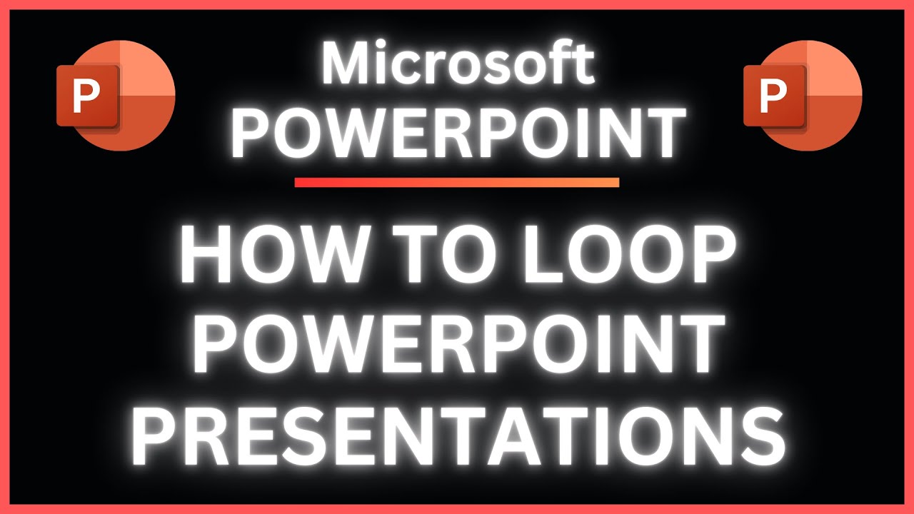 How To Loop A Presentation In Microsoft PowerPoint | Office 365 Tutorial