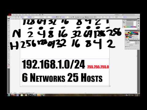 (HD) How to Subnet Class C Easy! Part 2 of 5