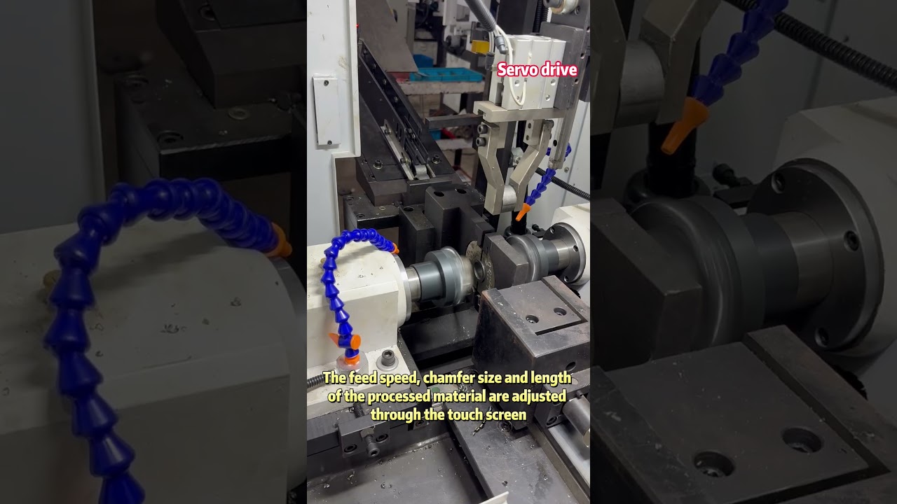 Precision Power: The Ultimate Double-Head Chamfering Machine