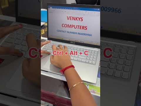 Ms Office Shortcuts ||Advanced Excel ||Venkys Computers Khammam & Palvancha #telugututorials #telugu