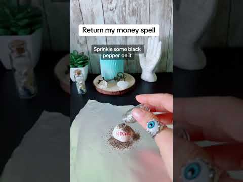 Return my money spell | Spell to get your money back
