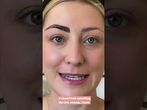 How to tint your eyebrows at home! @glamnanne1 #tintbrows #eyebrowhacks #IPSY