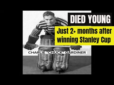 CHARLIE CHUCK GARDINER Obituary Chicago Black Hawks DEAD 2 months after 1934 Stanley Cup Final