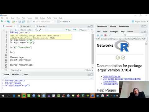 SNA tutorial 4 - Loading network data from package
