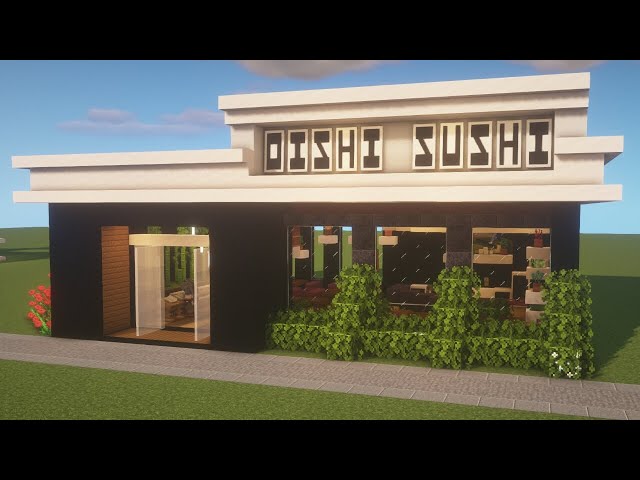 Building Restaurants Food: 5 best Minecraft restaurant builds