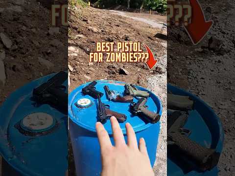 The Best Pistol For The Zombie Apocalypse!!!