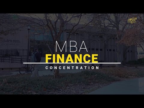 WSU MBA Concentration- Finance