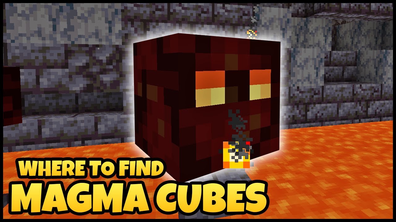 Where To Find MAGMA CUBES In MINECRAFT