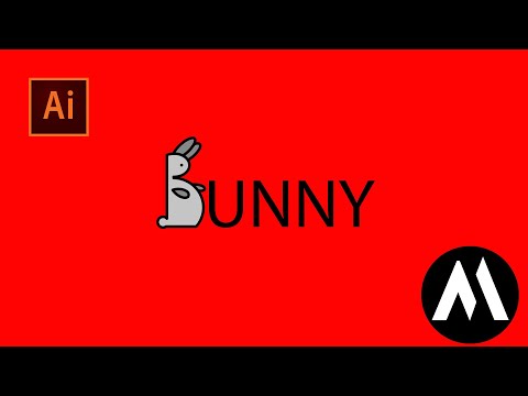 Tutorial to design a bunny logo
