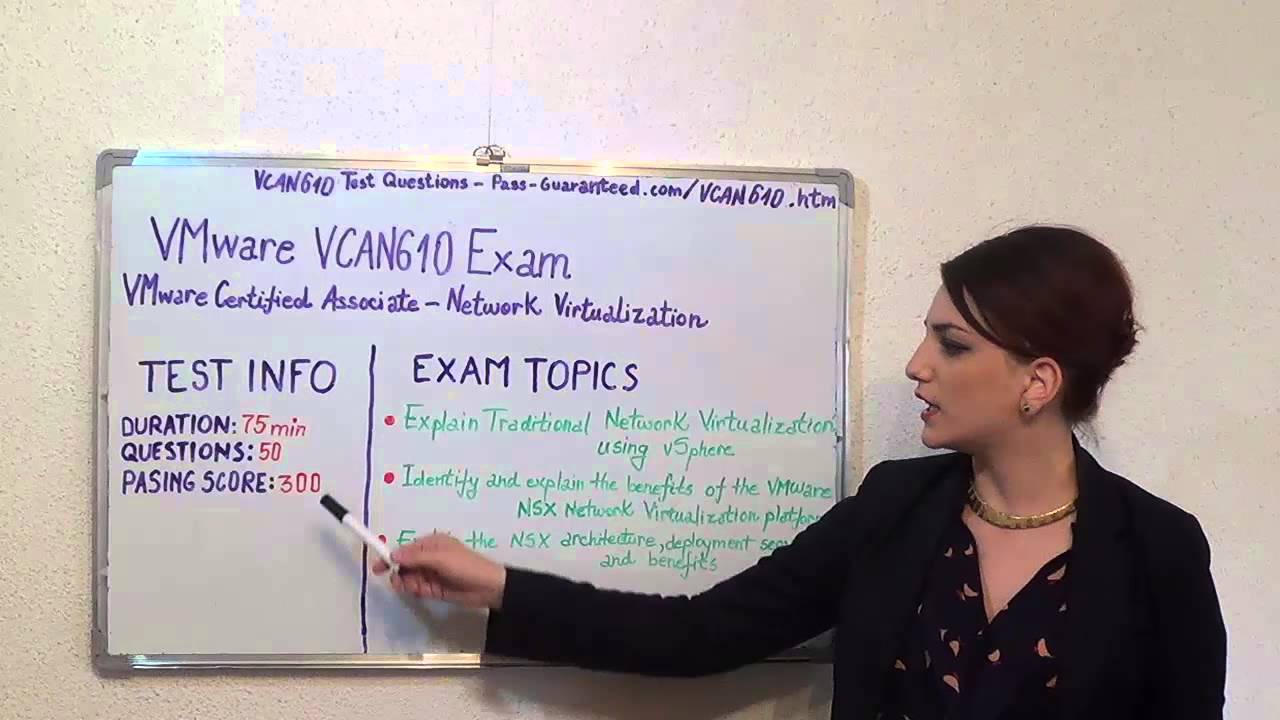 VCAN610 Test Questions Exam PDF Answers