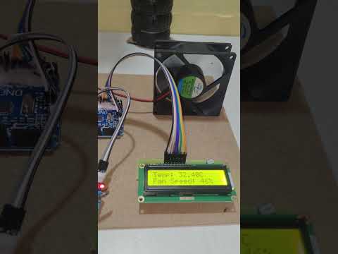 Temperature Based Fan Speed Control using Arduino Uno