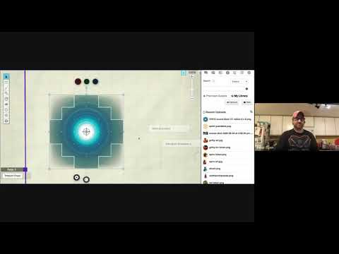 Creating spell and other AOE templates in Roll 20