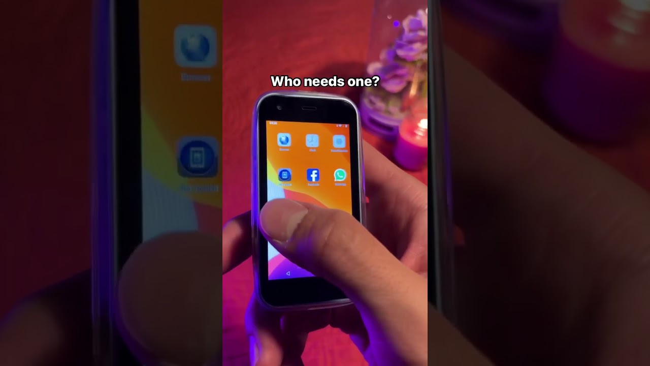 Do you need one? #miniphone #smartphone #fyp #unboxing