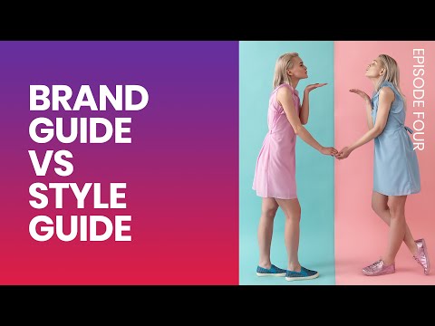 What is the difference between a brand guide & a style guide?