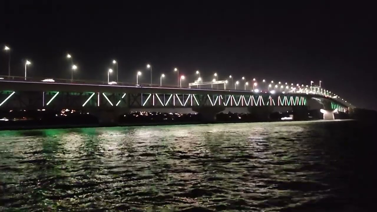Vector Lights on Auckland Harbour Bridge for Matariki Festival 2023 Full Video