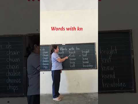 Words with kn #reading #education