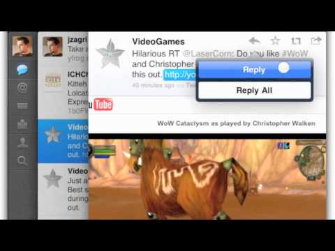 How to Reply to a tweet in Twitter for the iPad