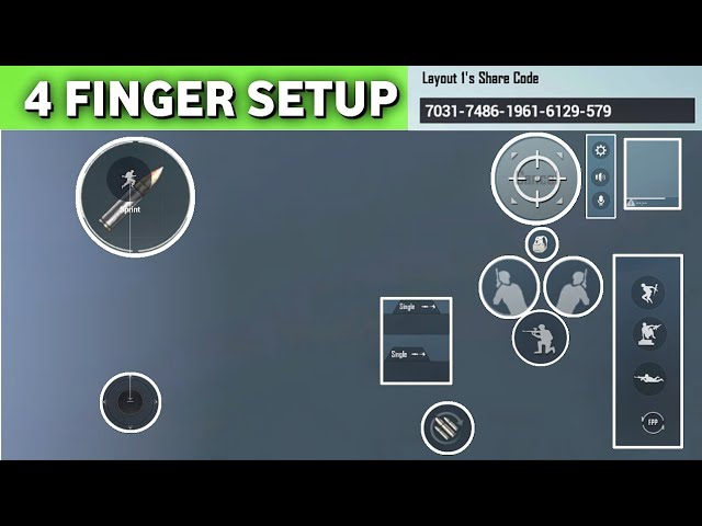 How to create BGMI sensitivity and layout codes to share control profiles