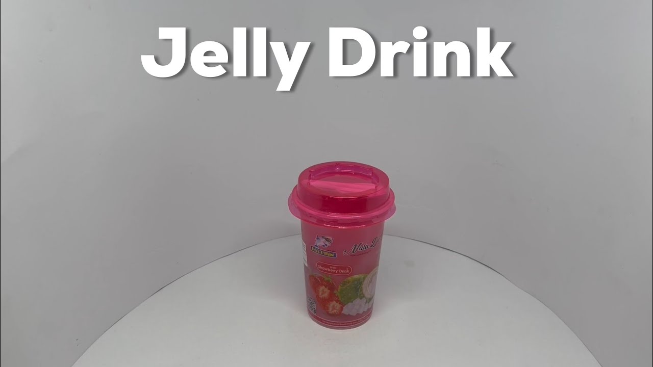 Dolphin Nata De Coco Strawberry Drink