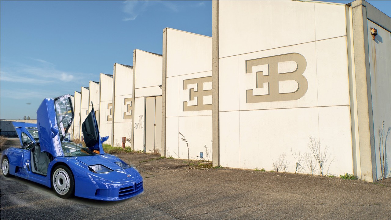 Inside the Plant That Bugatti Abandoned 30 Years Ago: What Hides Behind ...